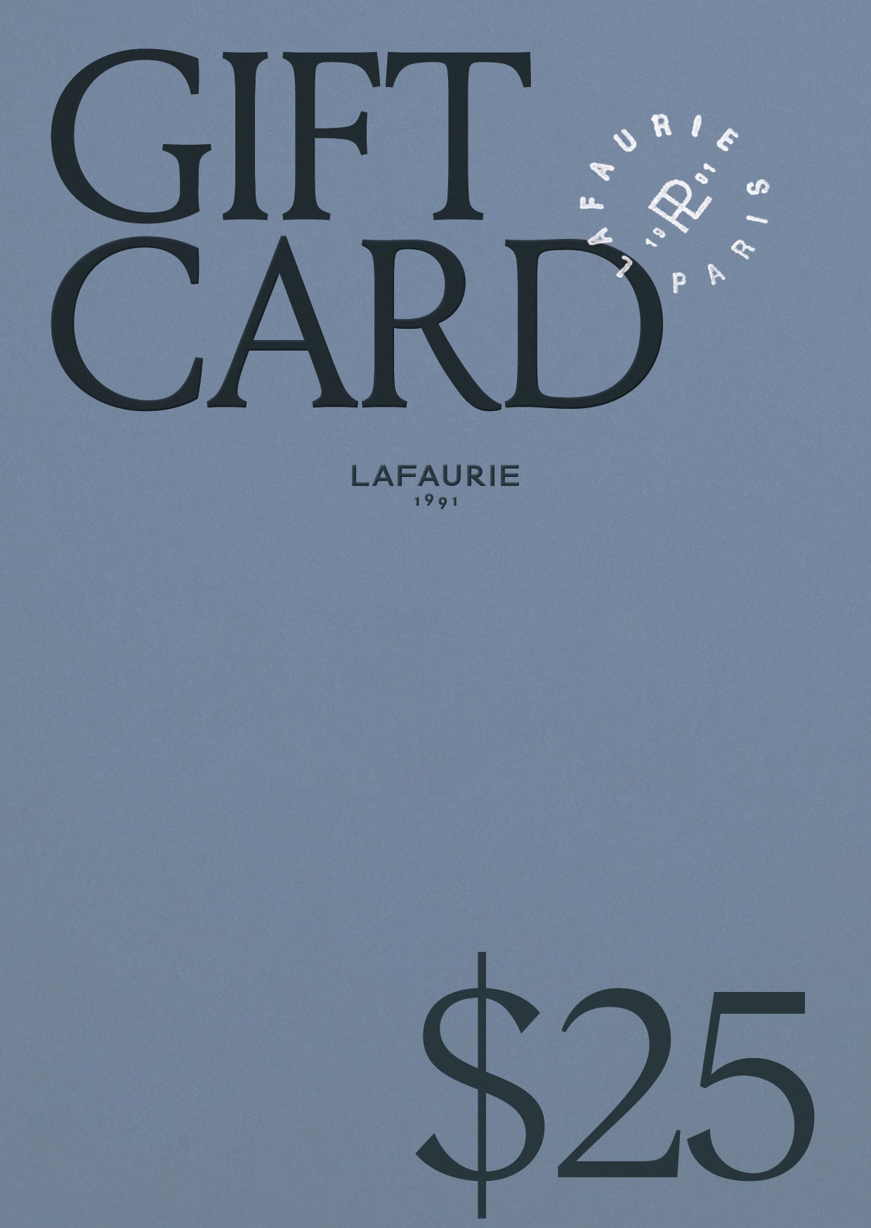 $25 Gift Card